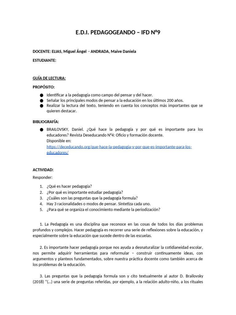 Reescritura Guia Brailovsky | PDF