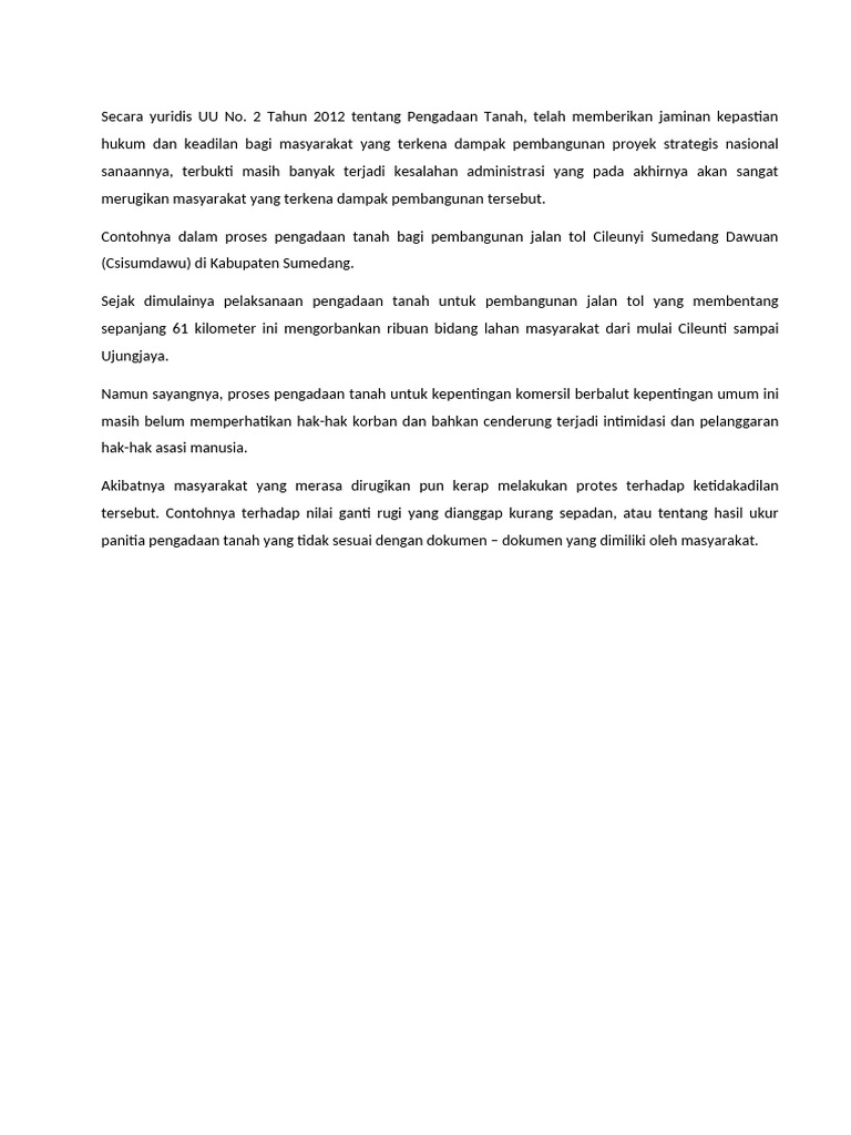 Kajian Yuridis Tanah | PDF Kajian Yuridis Tanah | PDF
