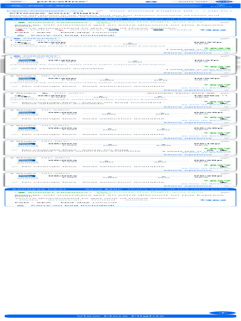 FSD To SEA, 1025 | PDF