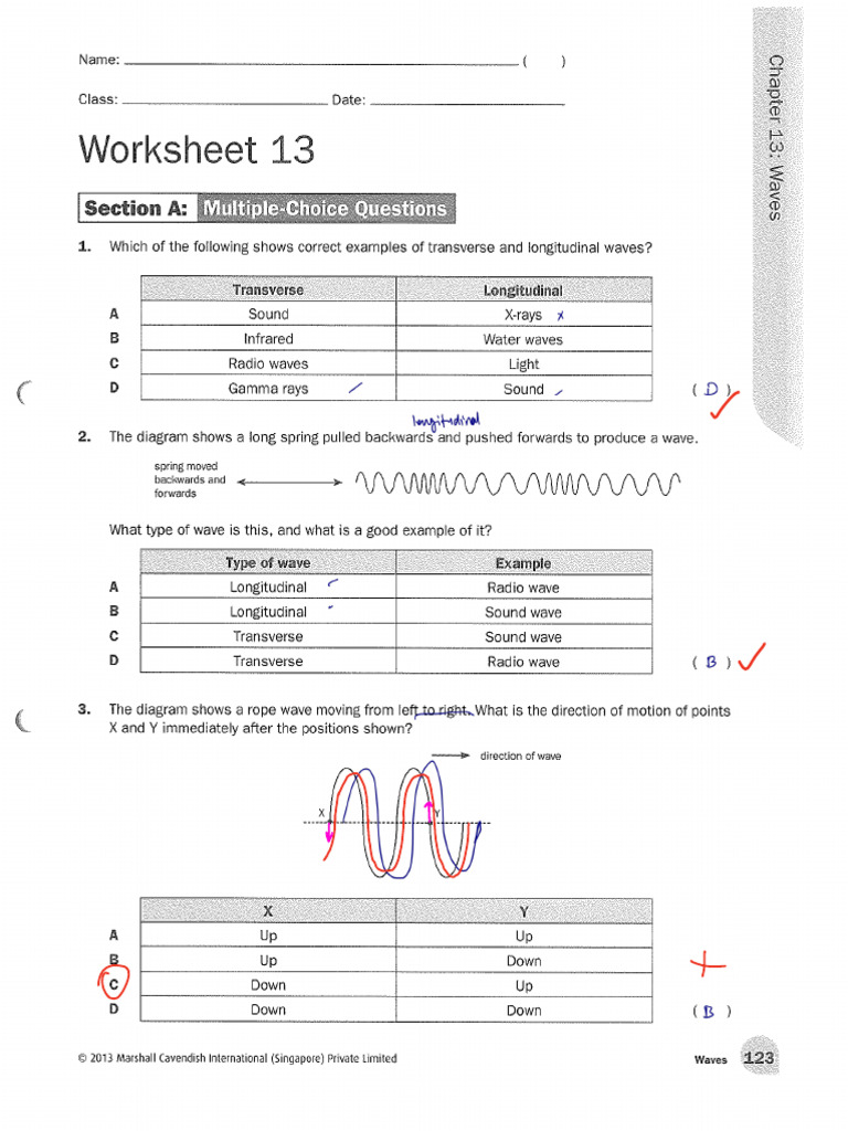 Phys Worksheet Corrected | PDF