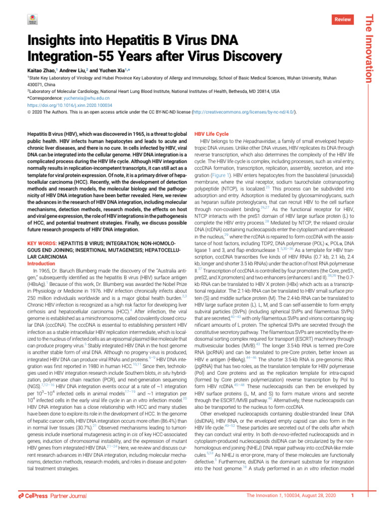 2022-Rev-insight into AAV integration | PDF