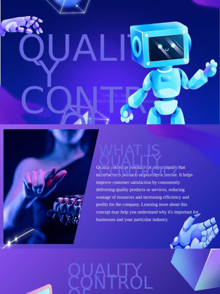 Quality Control | PDF