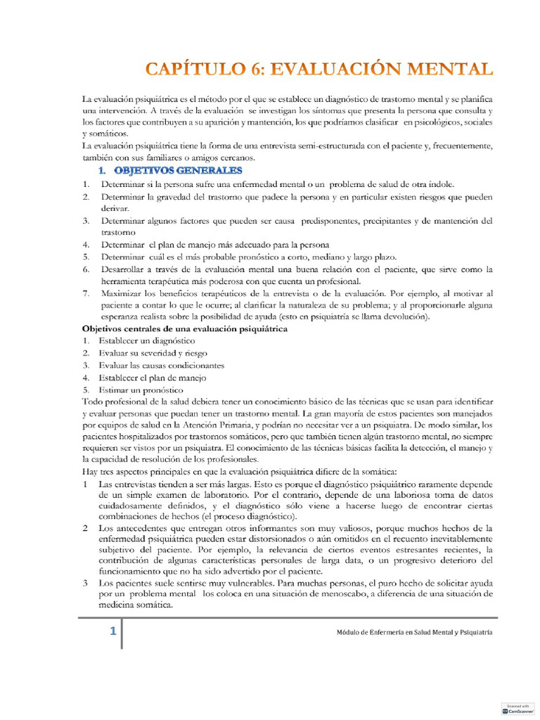 Evaluación mental (2) | PDF