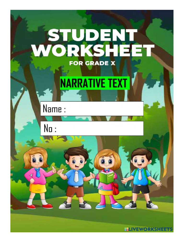 LKPD 3 Narrative Text | PDF