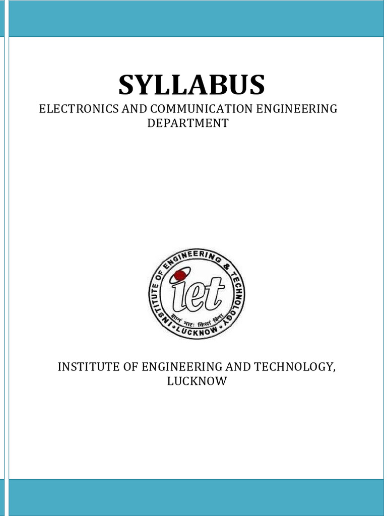 Final Complete Syllabus 1 | PDF
