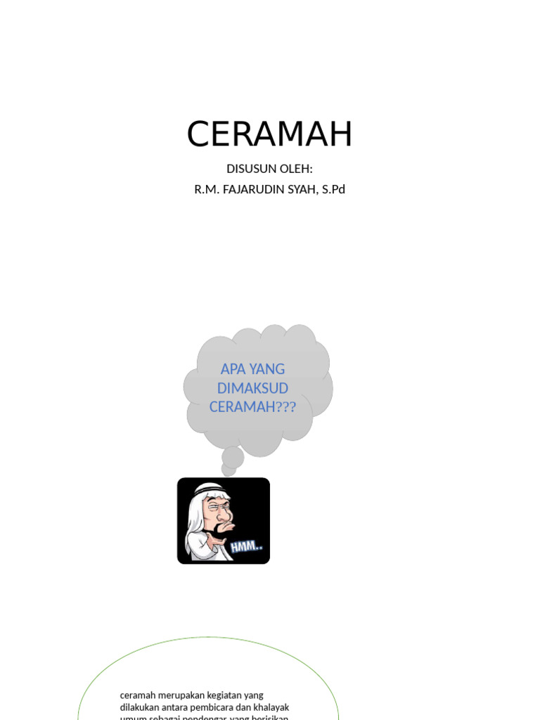 CERAMAH | PDF