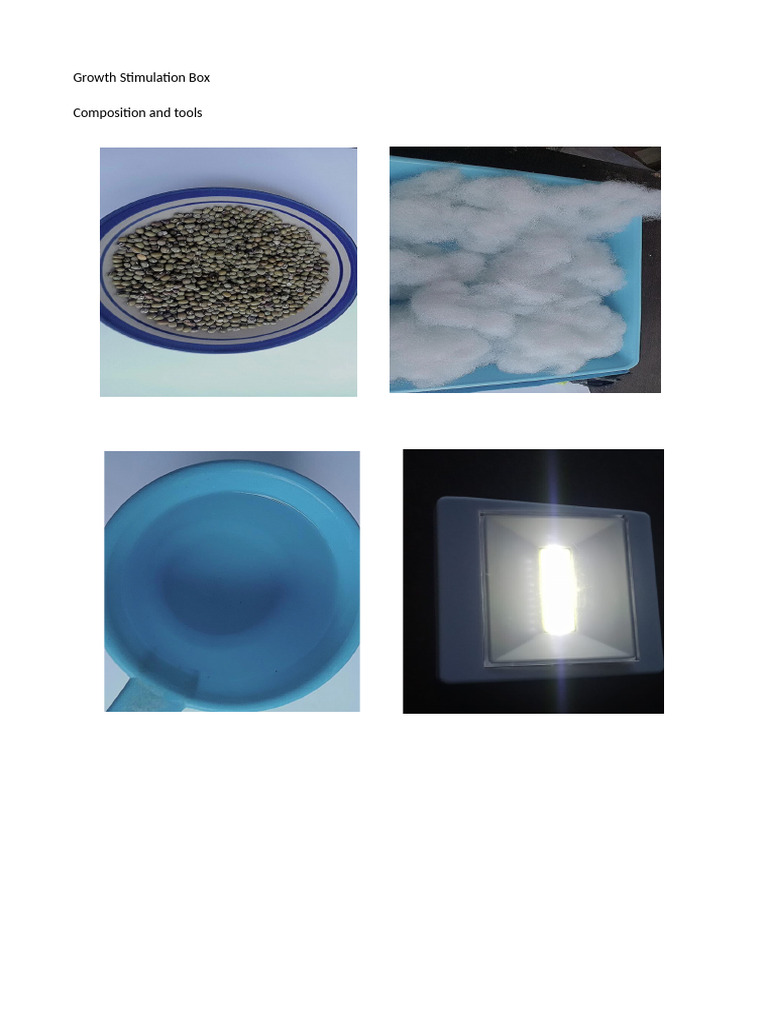 Growth Stimulation Box Tools | PDF