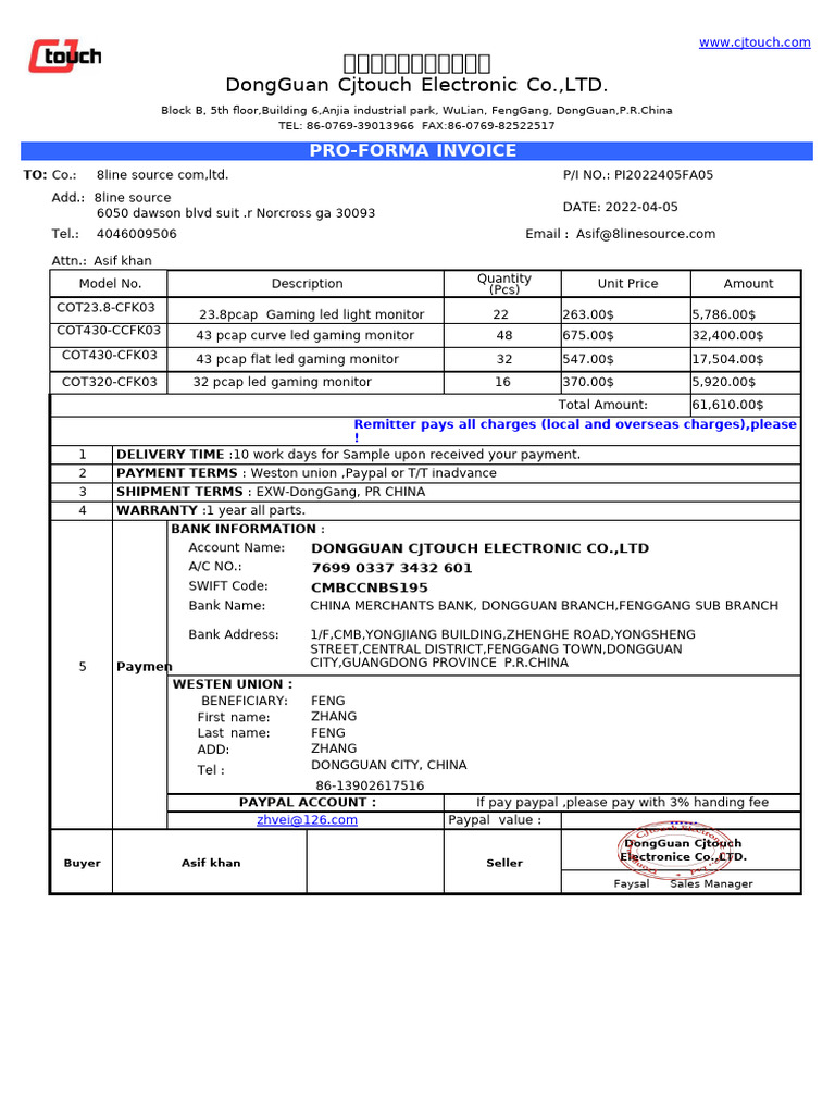 1st Projects PI USA | PDF