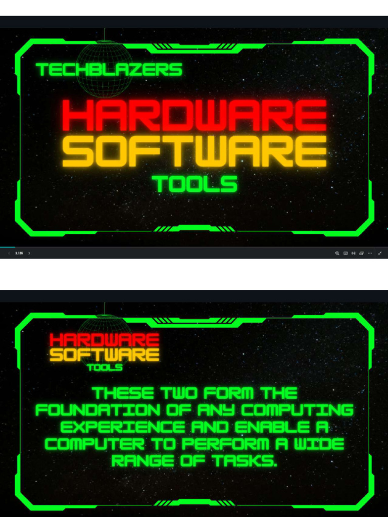 Hardware and Software Tools | PDF