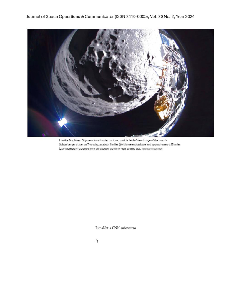 Ai Role In Detection Of Craters And Lunar Swirls Pdf