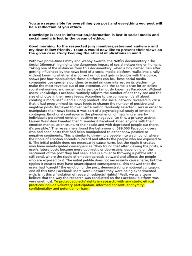 Facebook Case Study | PDF