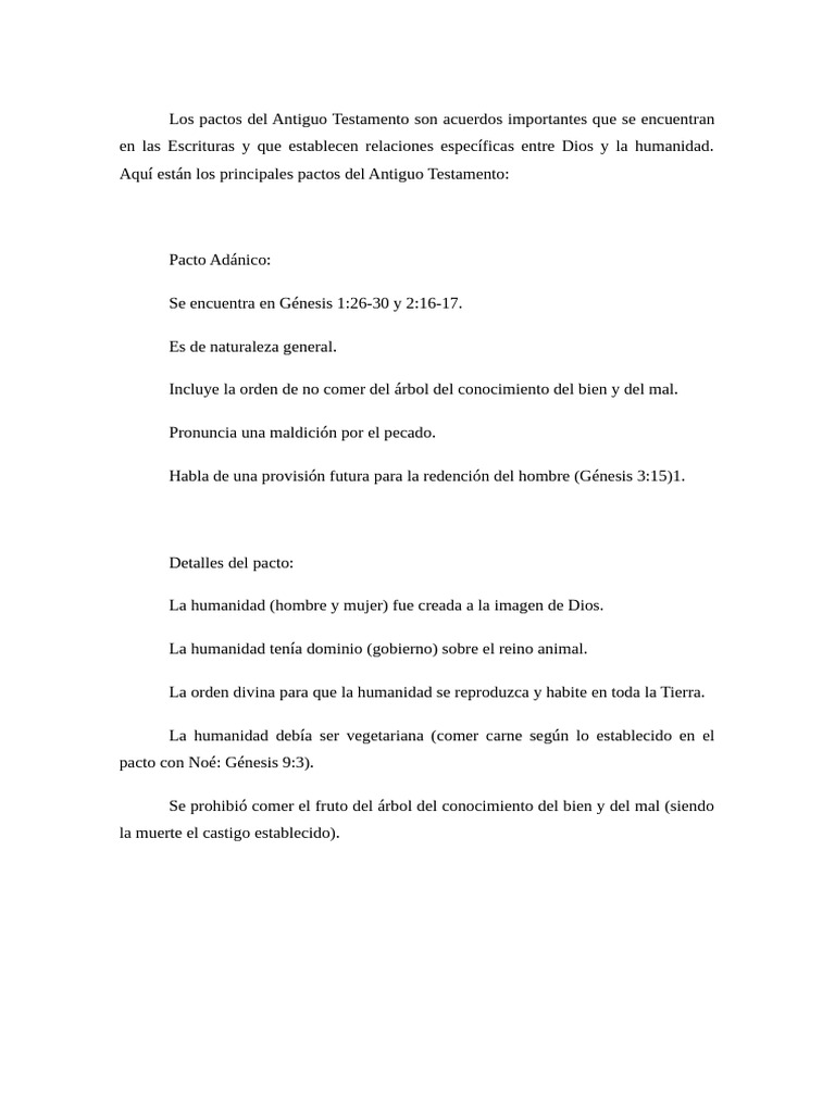 Pactos | PDF