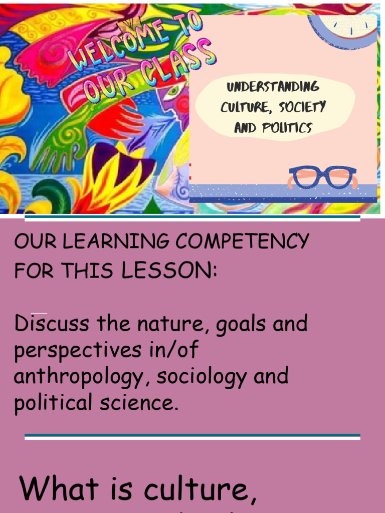 Ucsp Lesson 1 - The Birth and Growth of The Social Sciences | PDF