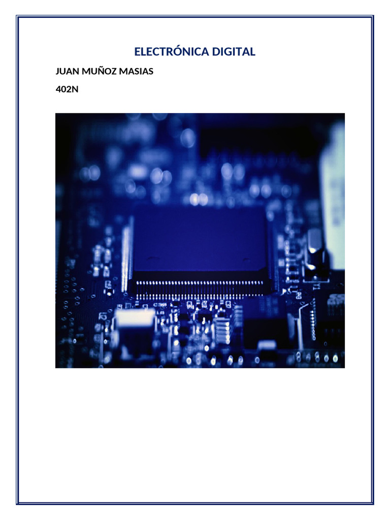 Electronica Digital | PDF
