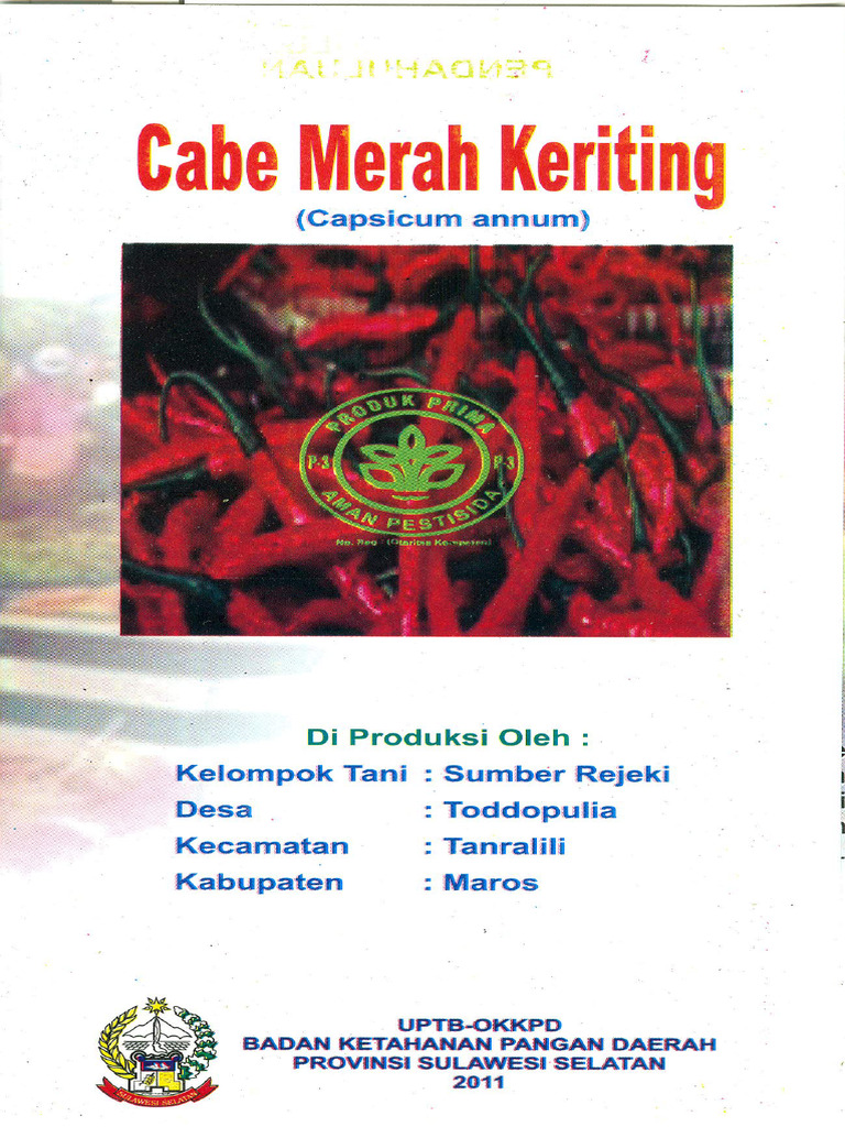 Cabe Merah Keriting | PDF