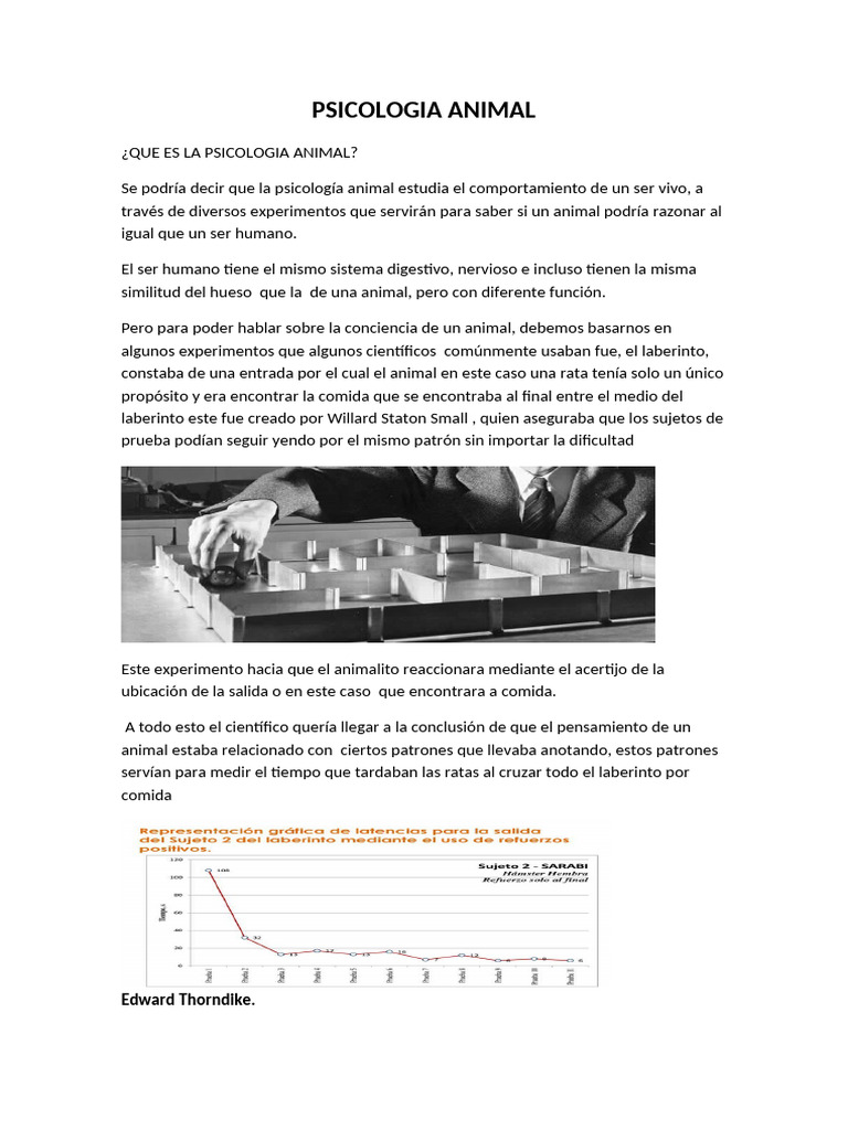 Psicologia ANIMAL | PDF