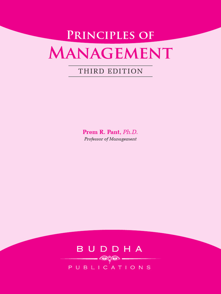 Principal of Management | PDF