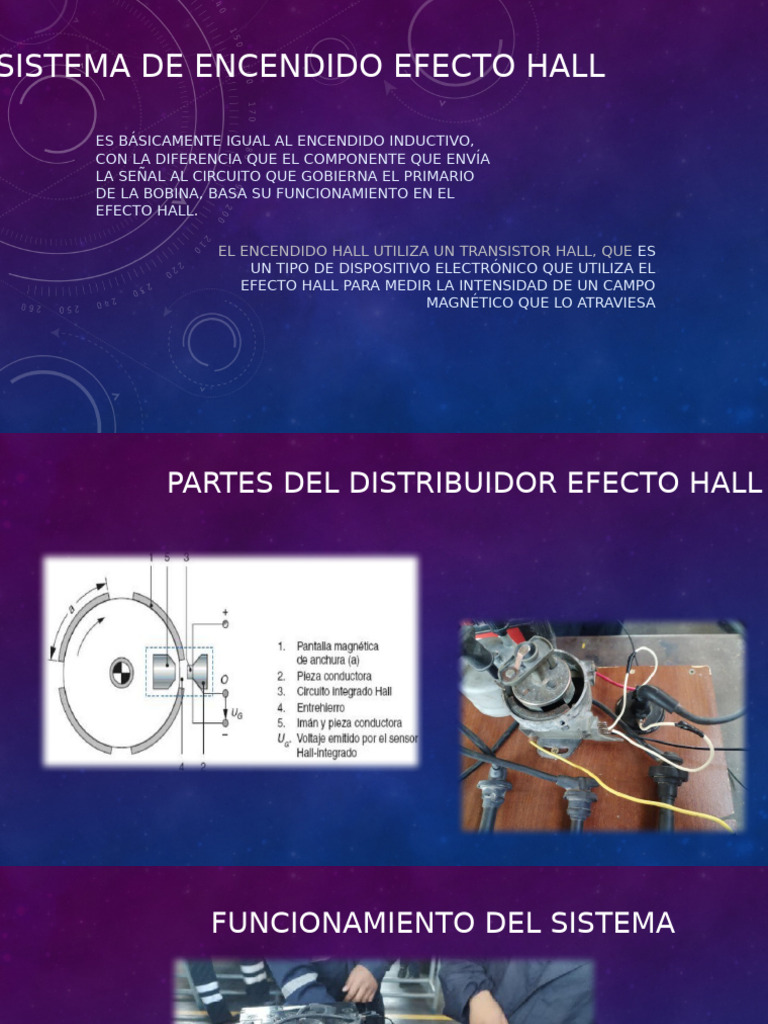 Sistema de Encendido Efecto Hall | PDF