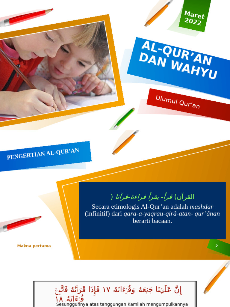 Al-Qur 'AN Dan W Ahyu: Maret 2022 | PDF