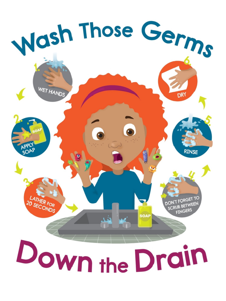 Bulletin Board Posters Stop Germs in The Classroom | PDF