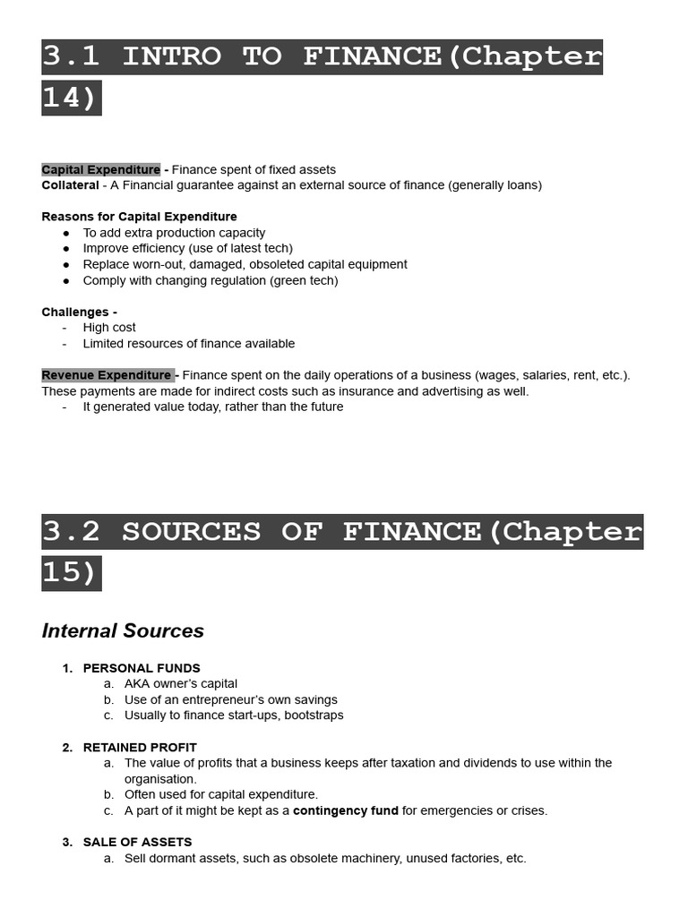 UNIT 3 - BM Notes | PDF