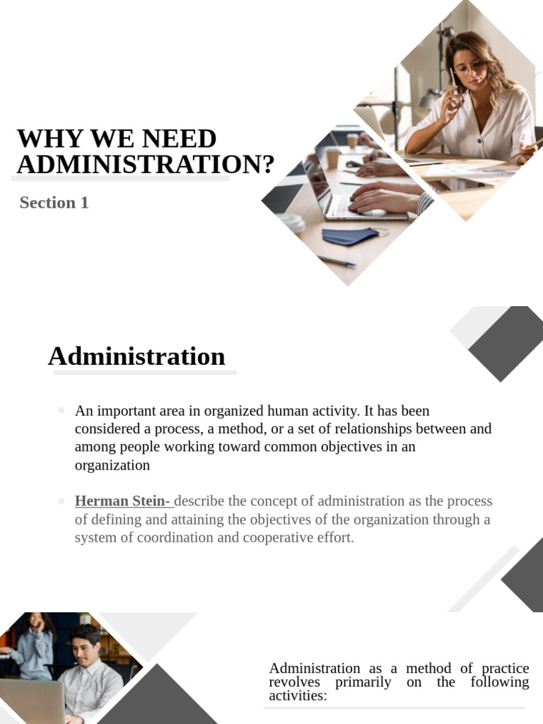 Admin Section 1 - 3 | PDF