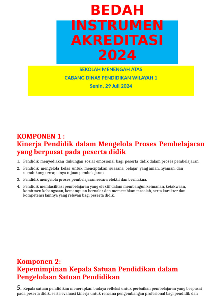 Bedah Instrumen | PDF