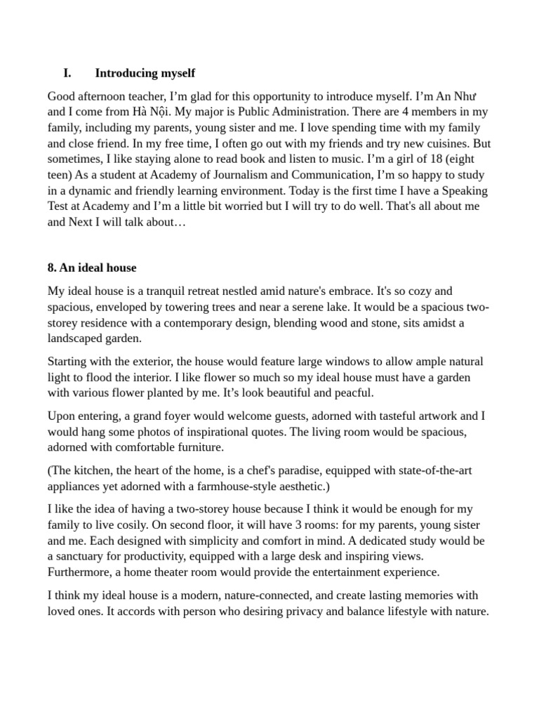 Introducing myself | PDF