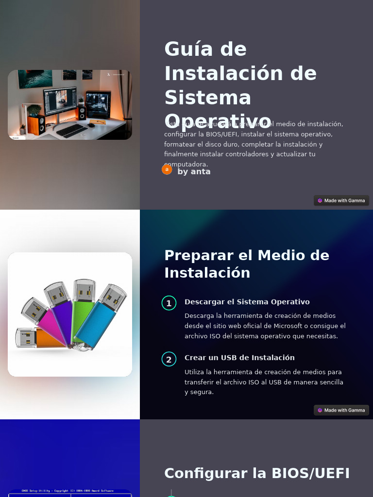 Guia de Instalacion de Sistema Operativo | PDF