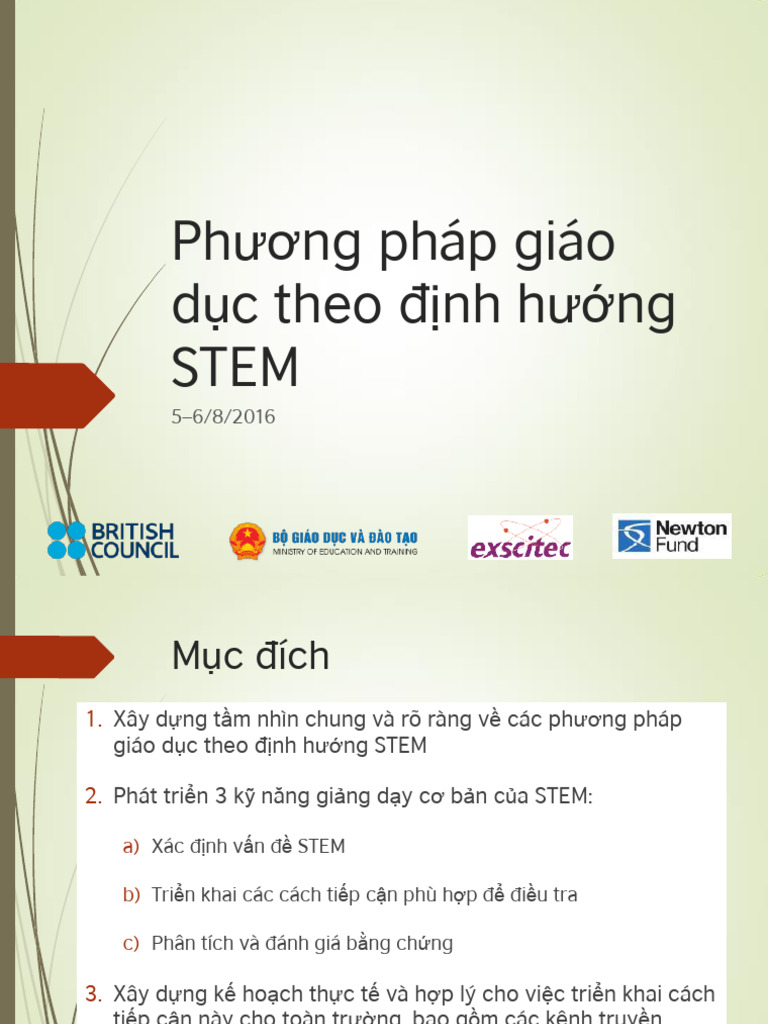 Phuong Phap Dinh Huong Giao Duc STEM-VN | PDF
