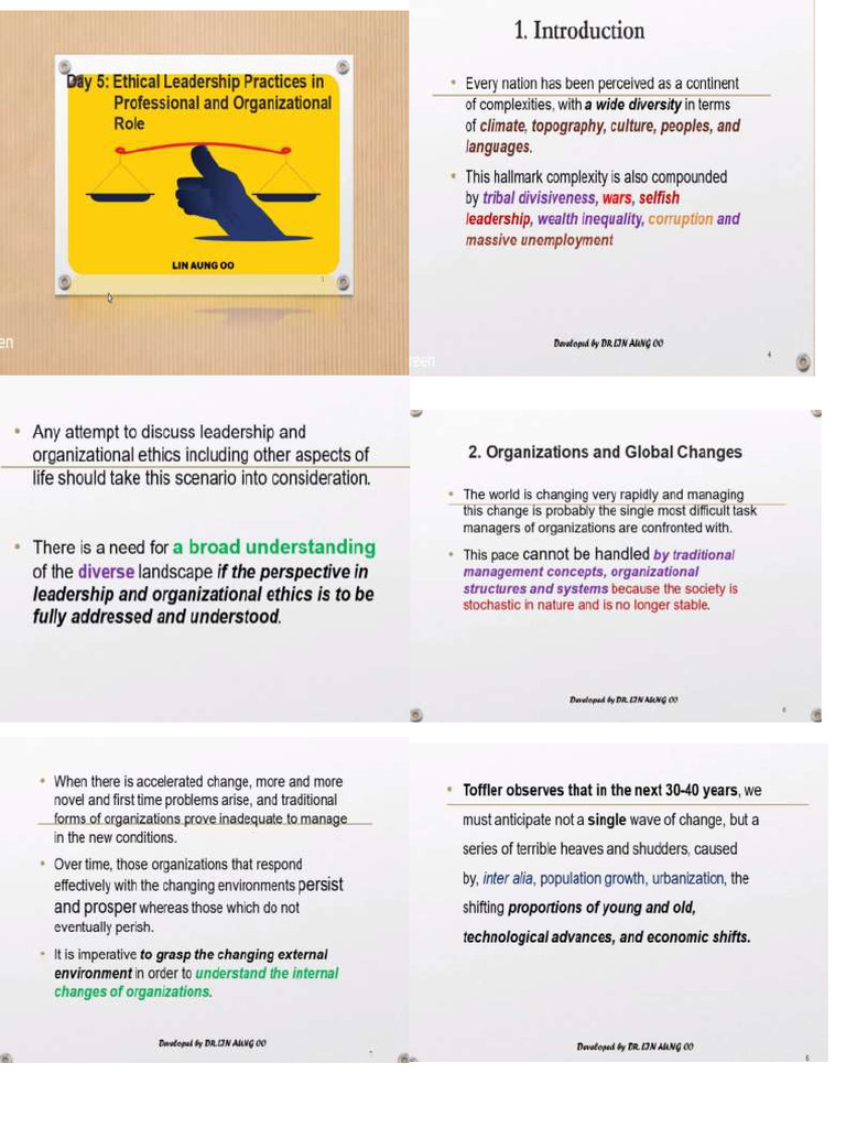 Prof Lin Aung Oo Day 5 | PDF