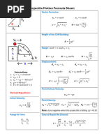 CSEC Physics Formulas and Definitions | PDF | Radioactive Decay | Force