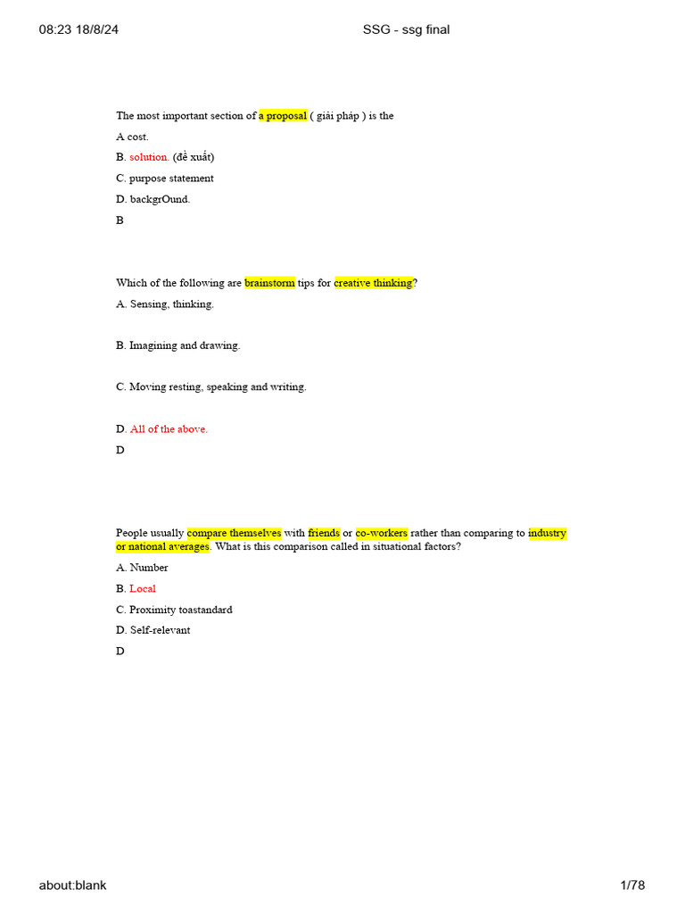 SSG - ssg final | PDF