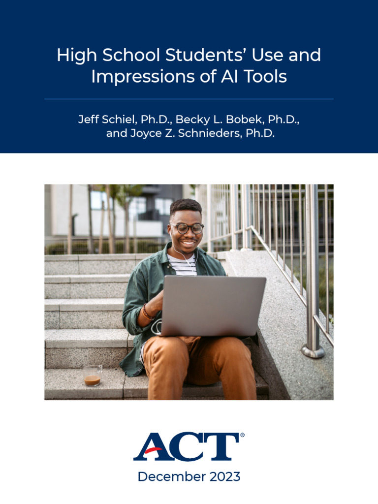 High School Students Use and Impressions of AI Tools | PDF