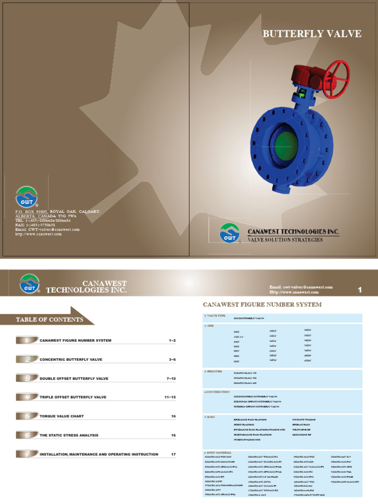 Astm A216 WCB Butterfly Valve | PDF