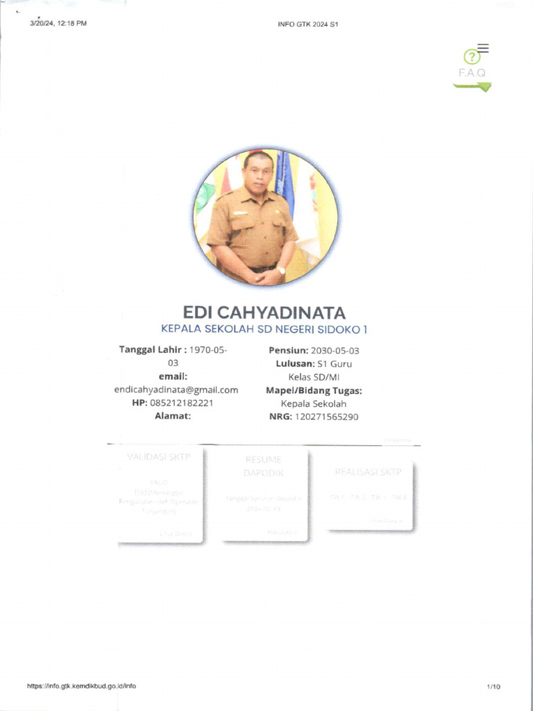 Info TK Edi Cahyadinata 2024 Fix | PDF