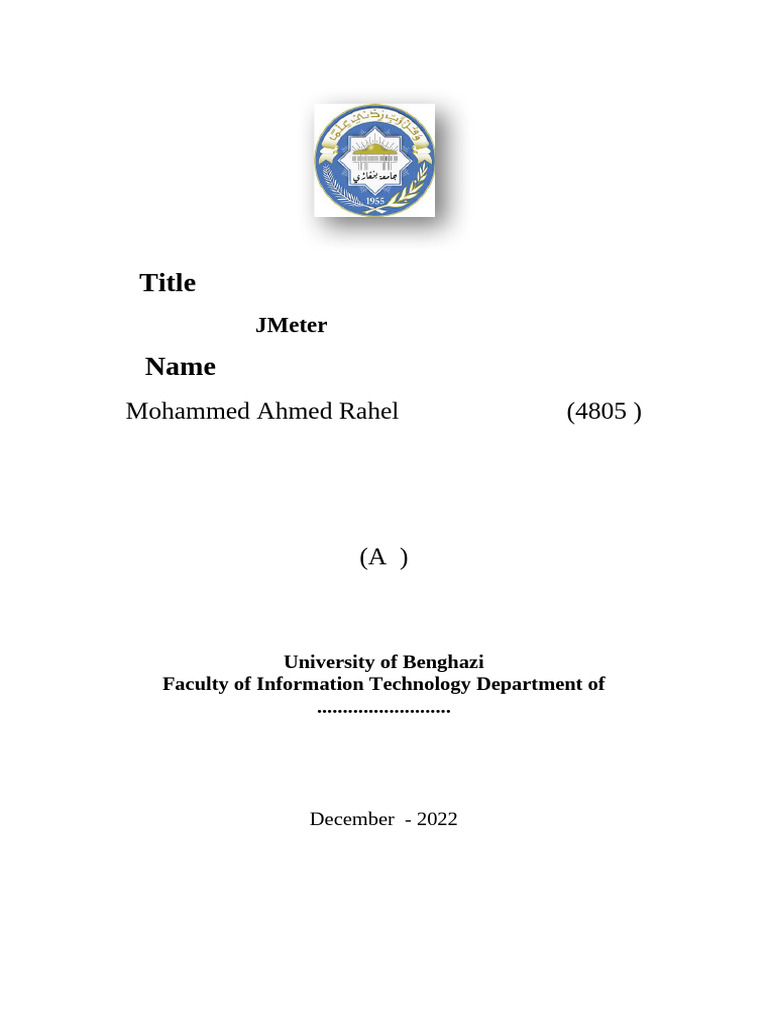 Title Name: Mohammed Ahmed Rahel (4805) | PDF