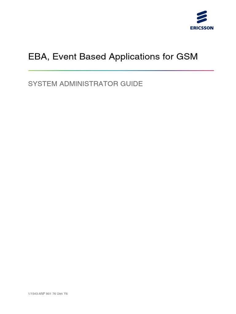 EBA System Administrator Guide | PDF