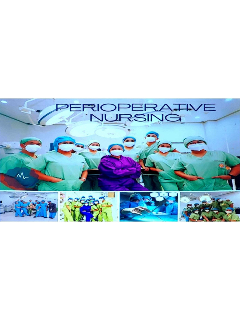 NCM 112 (Periop) Lec 1 - Introduction | PDF