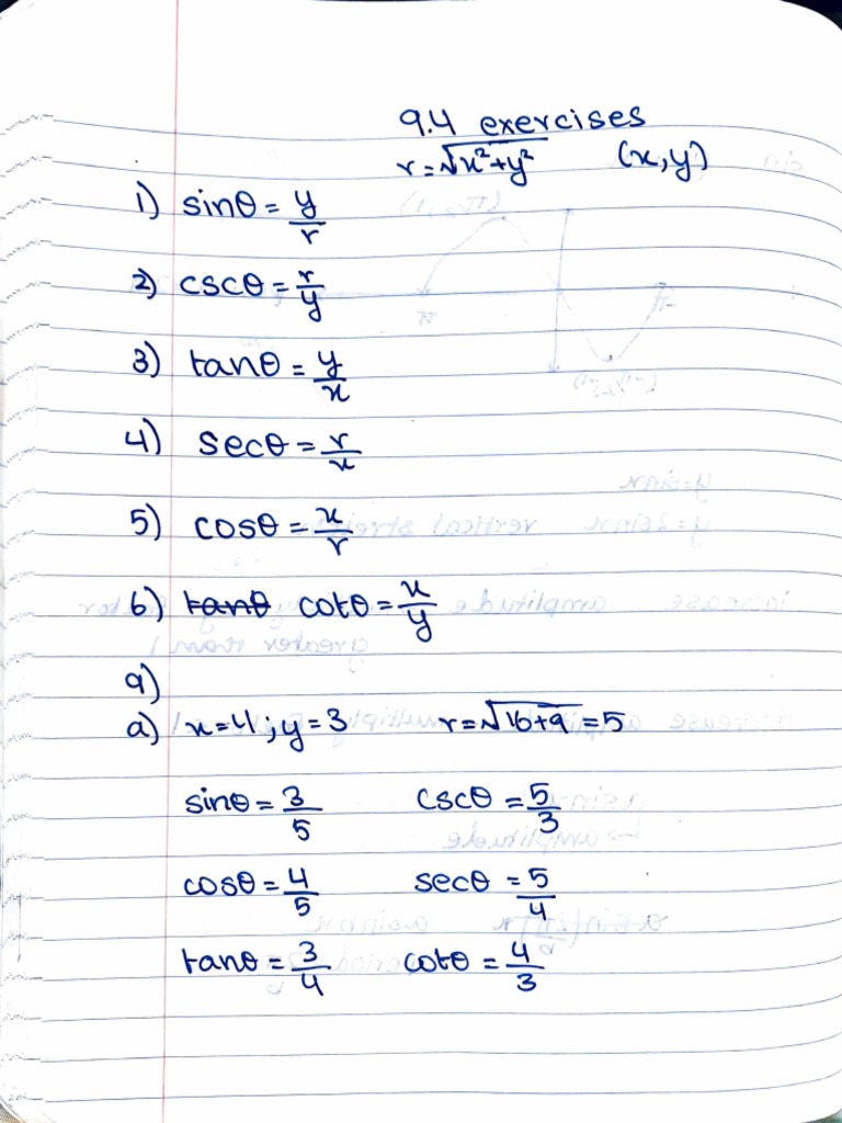 9.4,9.5 Exercises | PDF
