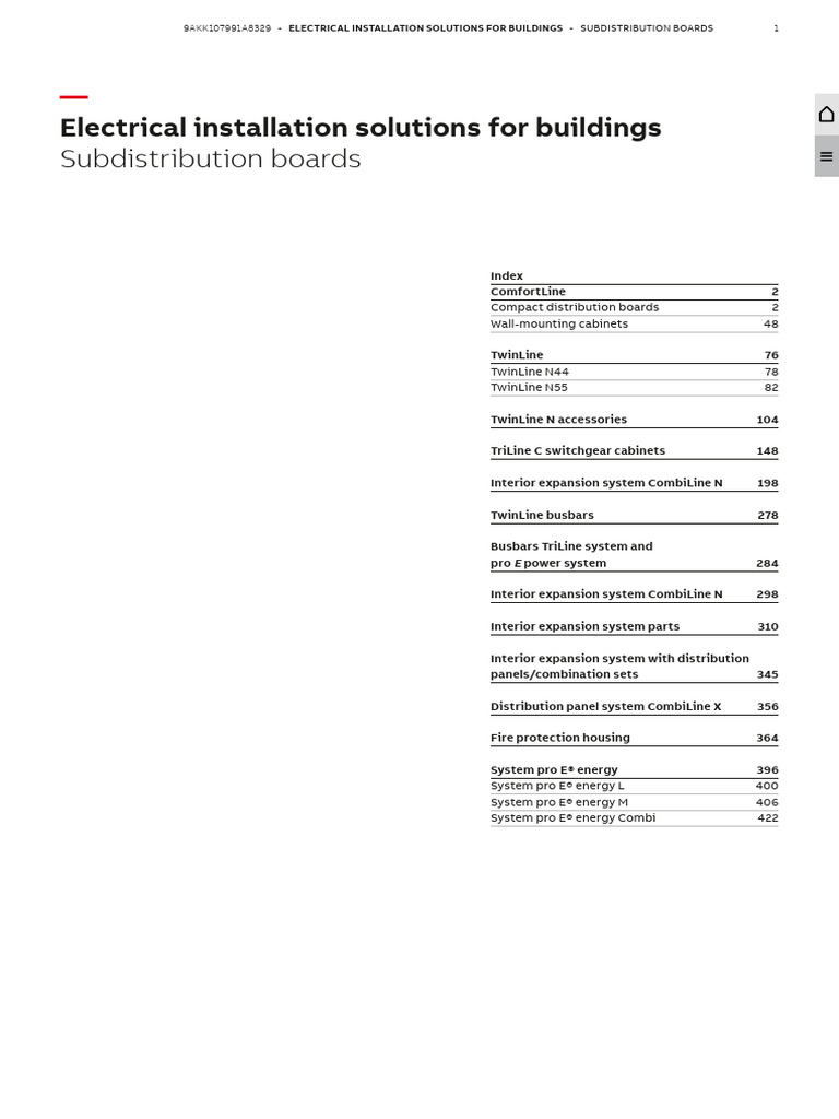 A ELSB Cat 2024 21 Subdistribution Boards | PDF