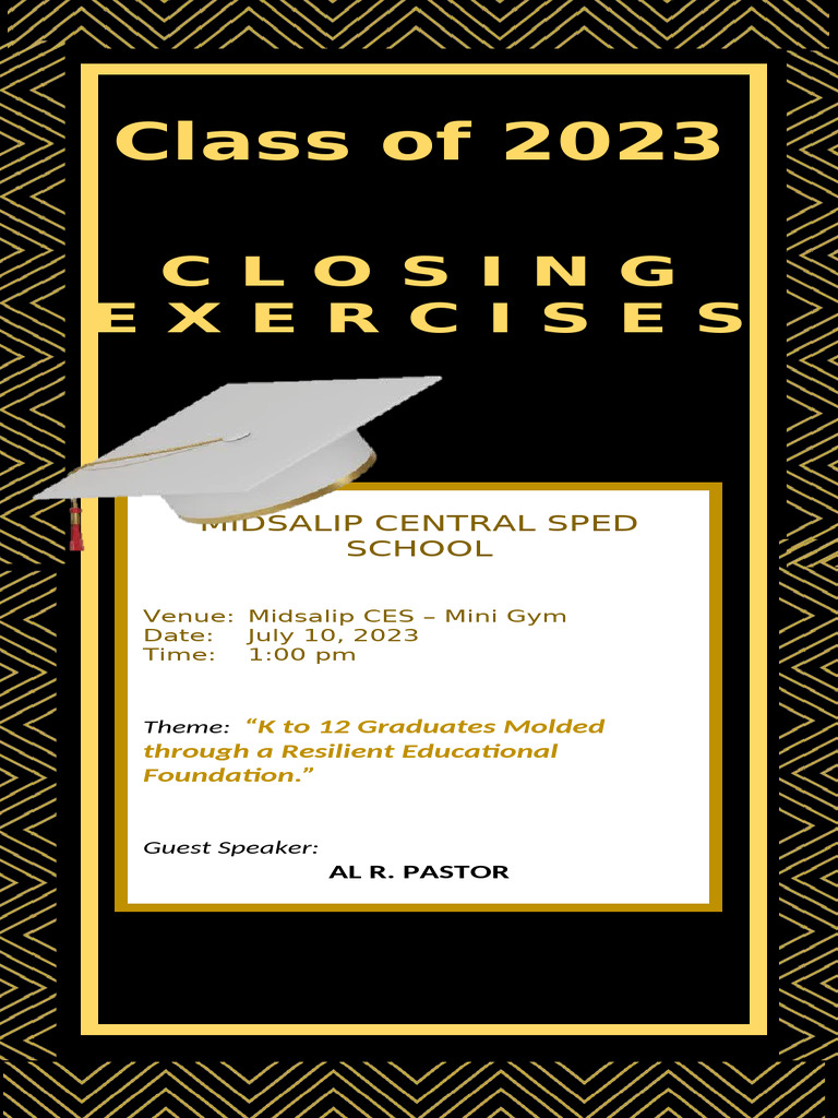 Grad Program Class of 2023 | PDF
