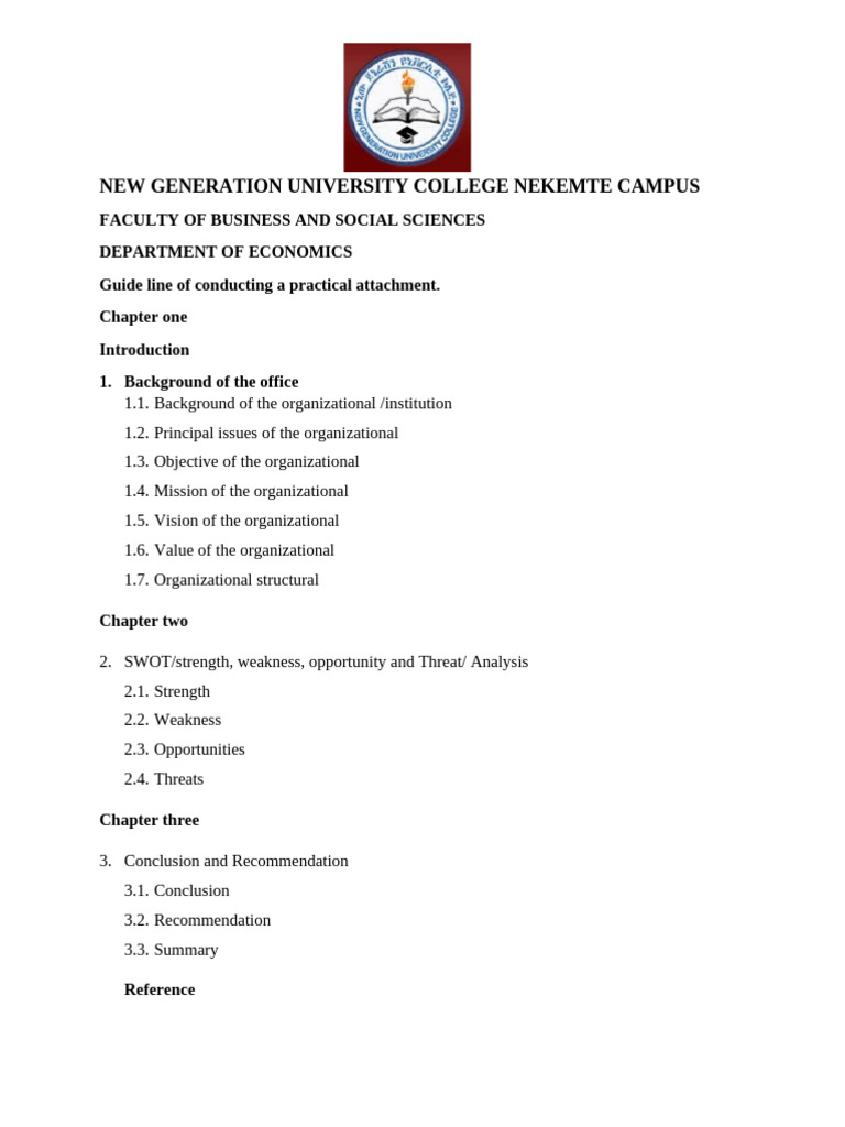 Practical Attachment | PDF