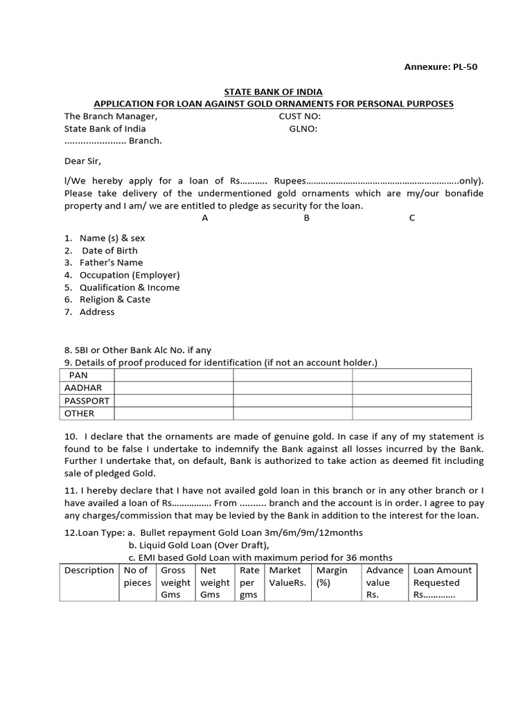 Personal Loan | PDF | Identity Document | Loans