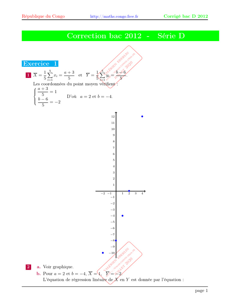 2012 Cor Bac D | PDF
