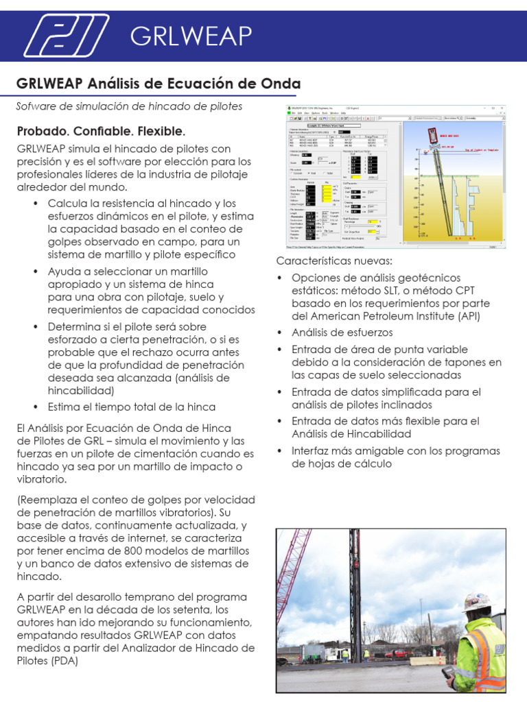 GRLWEAP PDI Spanish ProductDetail | PDF