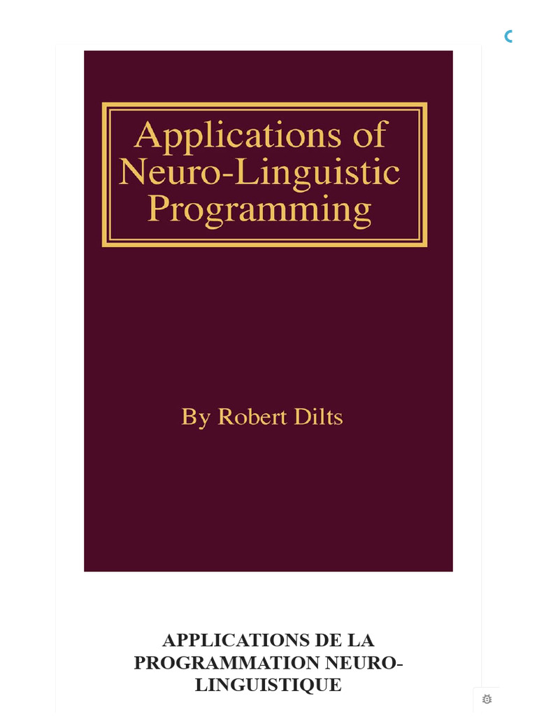 Applications de La PNL | PDF