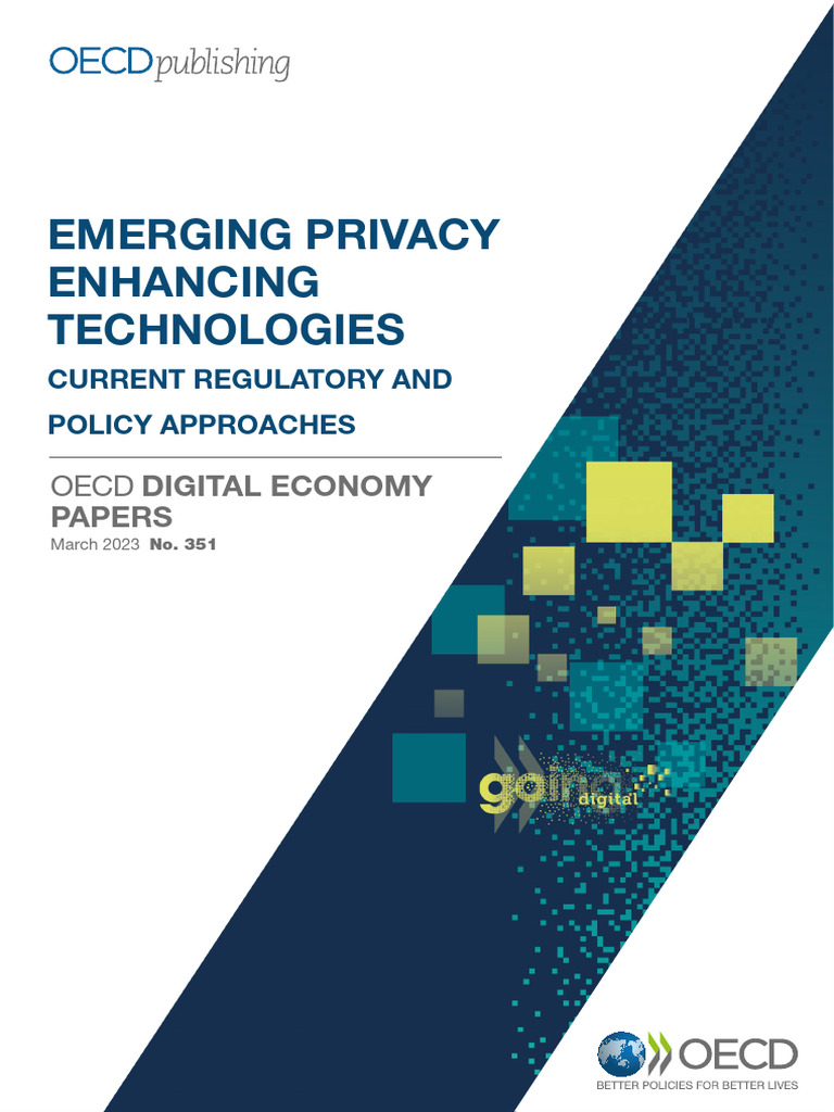 Emerging Privacy Enhancing Technologies: Digital Economy Papers | PDF