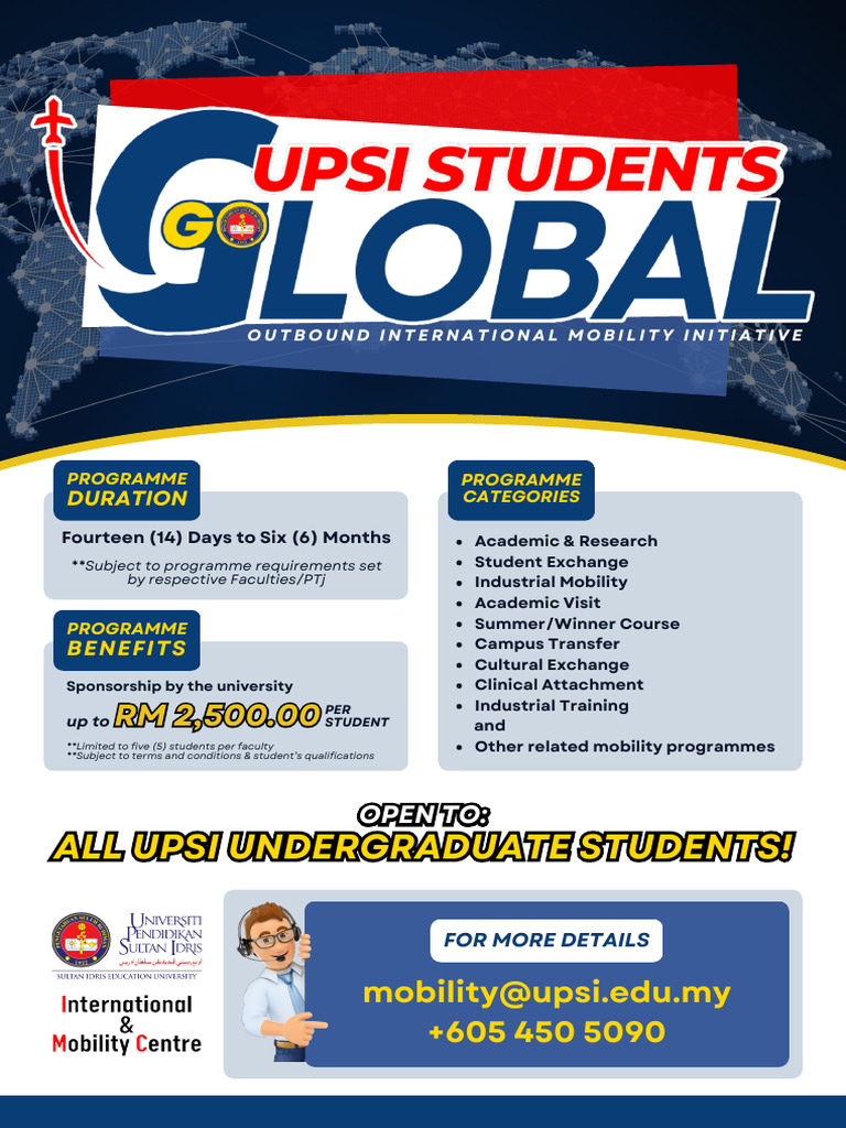 UPSI Student Global Programme | PDF