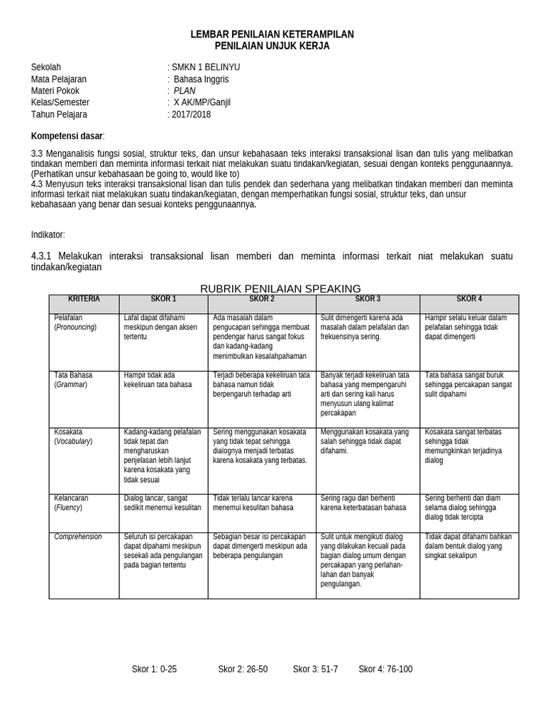 4.3 X LPK PLAN | PDF